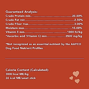 Get Naked Grain Free 1 Pouch 6.2 Oz Super Antioxidant Dental Chew Sticks, Small