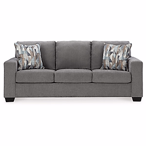 Signature Design by Ashley Deltona Casual Sofa for Living Room, Gray