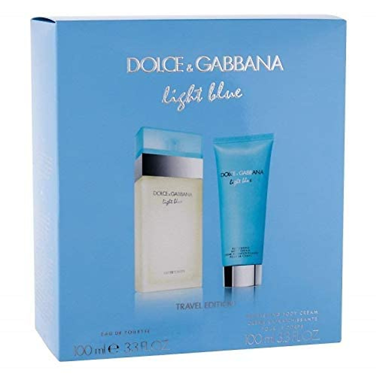 Dolce & Gabbana (dopg8) Dolce & Gabbana Light Blue 2 Pc. Gift Set for Women | Edt 3oz + Body Crφme 3oz for Women By Dolce & Gabbana, 3fl Oz
