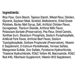 DreamBone Dream Kabobz, Rawhide Free Dog Chew Sticks Made Made with Real Chicken and Vegetables, 18 Count