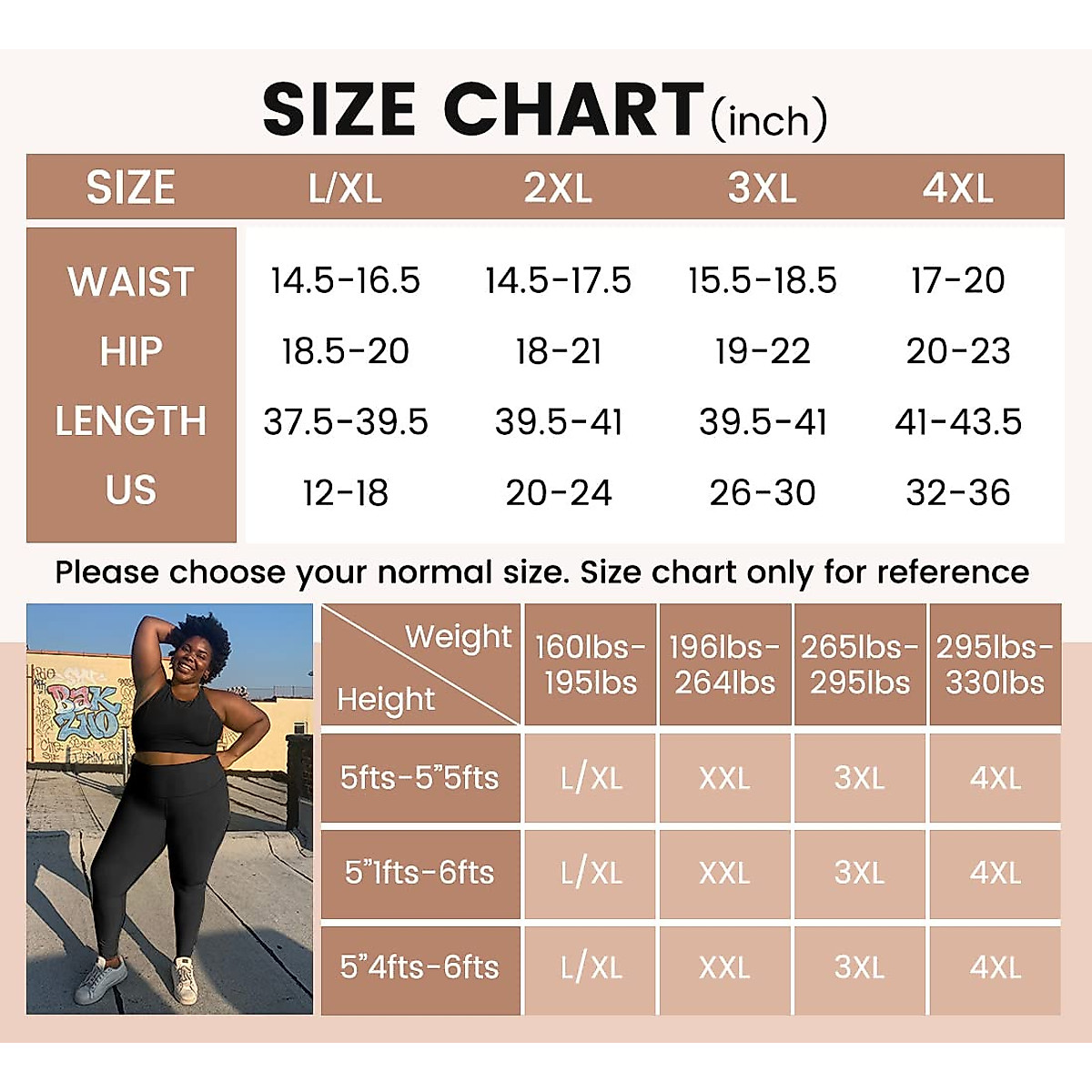 HLTPRO 3 Pack Plus Size Leggings for Women(X-Large - 4X)- High Waist Stretchy Soft Pants for Workout Running Yoga