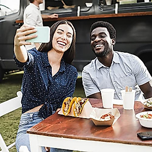 MT Products Pulp Fiber Taco Holder or Stand Up Divider Perfect for Keeping Tacos in Place Disposable (15 Pieces) - Made in The USA