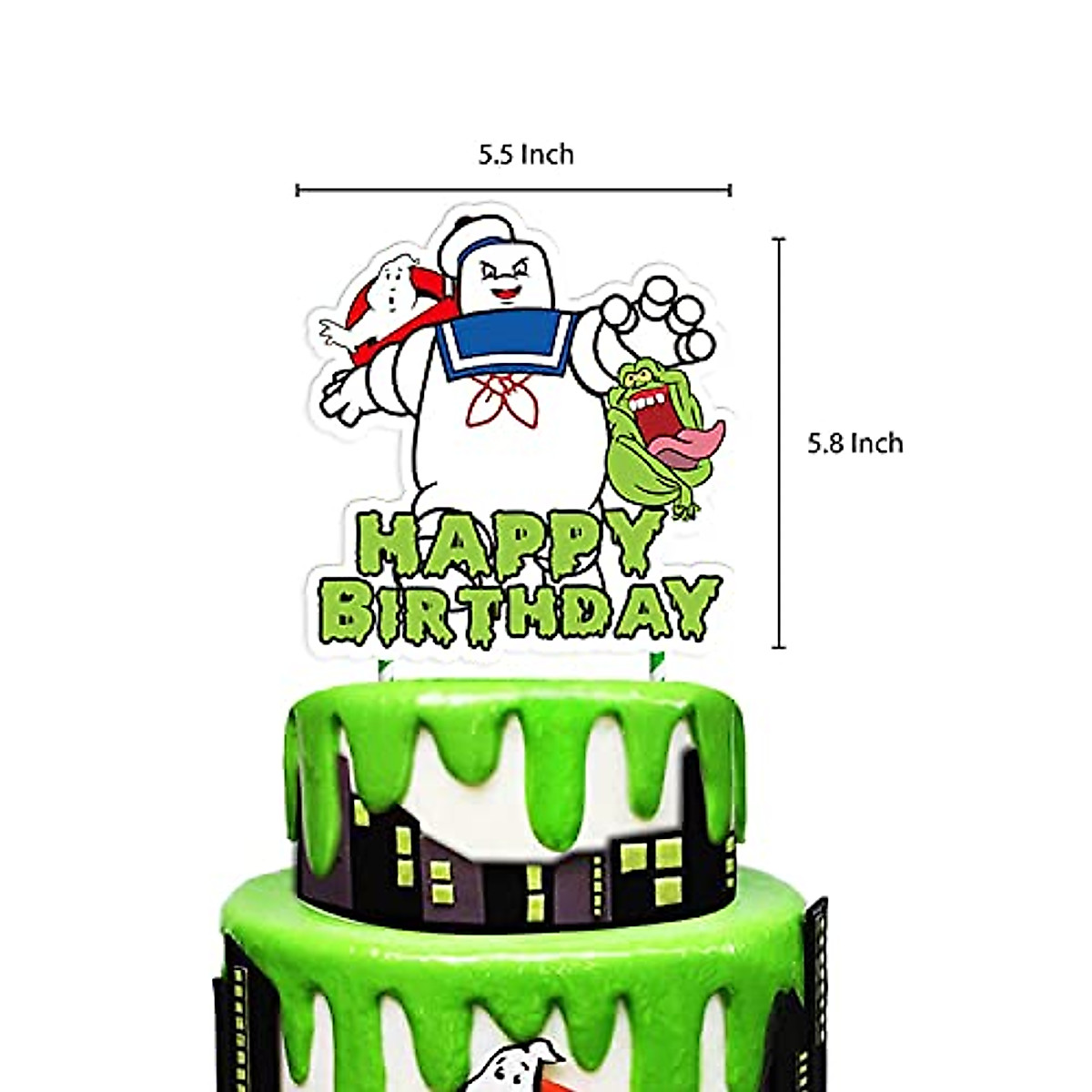 Ghost party supplies birthday, Ghost party supplies Set includes ghost happy birthday banner, ghost cake topper, ghost balloons, ghost party decorations for ghost birhtday themed party