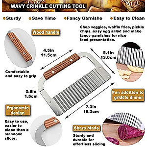 ROMANTICIST 8Pc Professional Griddle Accessories Kit - Heavy Duty Stainless Steel Grill Spatula Set for Grill Griddle Hibachi Flat Top Outdoor Cooking - Great Grill Gift on Birthday Wedding