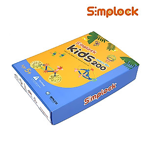 SIMPLOCK KIDS200 Educational Toys for Kids Building Toys Creative Toys Kit Gift Set for Preschool Kindergarten Elementary School Group Activity Teaching Aid Education Method
