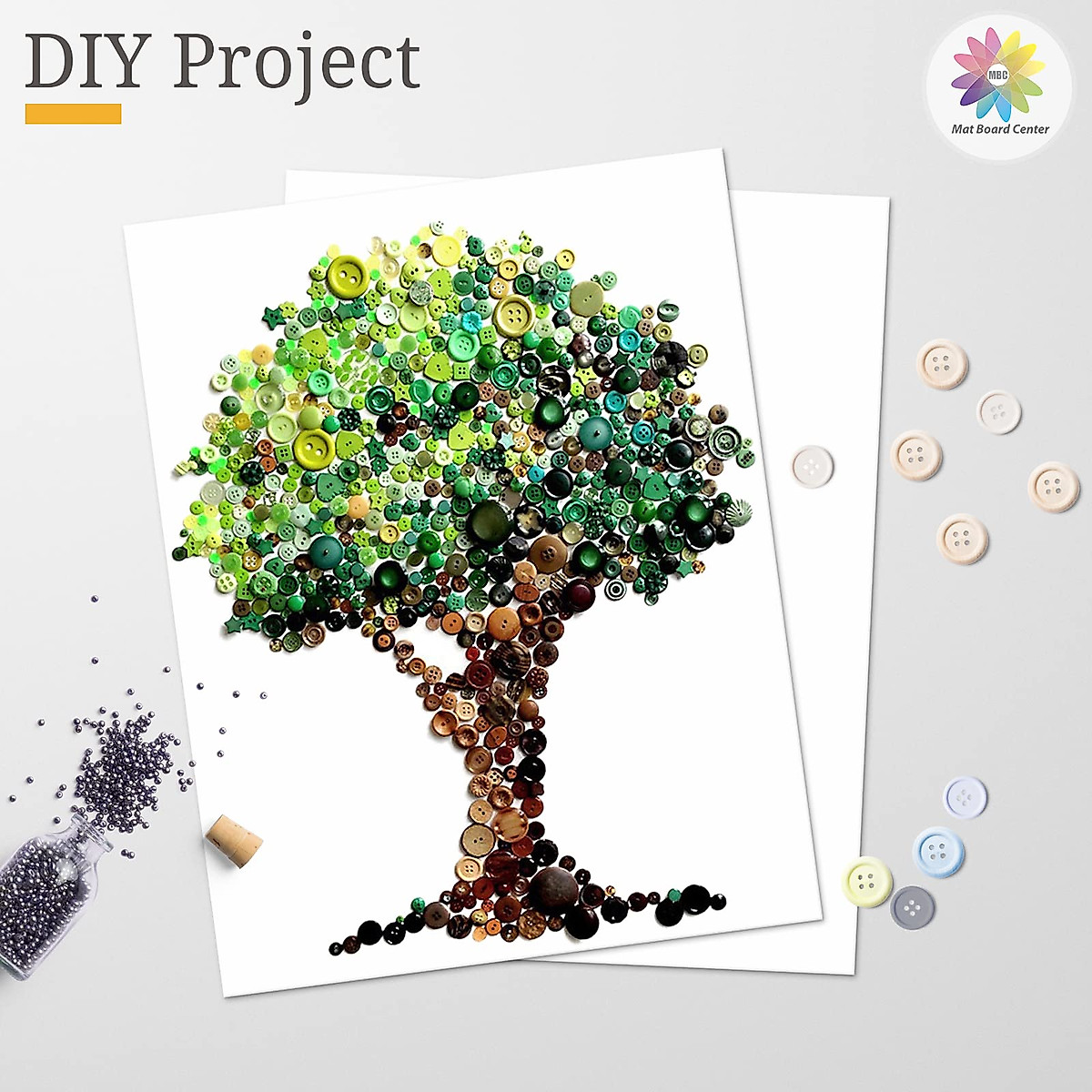 Mat Board Center, 10 Pack 12x16 White Backing Boards, Cardboard for Arts, Prints, Frames, Photos and More