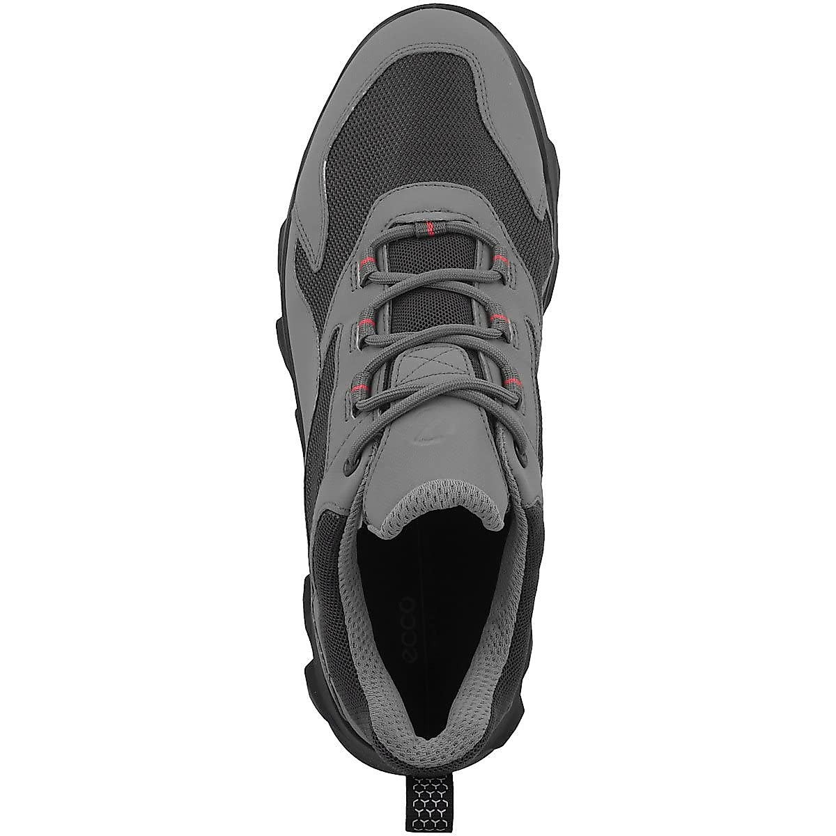 ECCO Men's MX Low Gore-TEX Sneaker, Steel/Magnet, 12-12.5