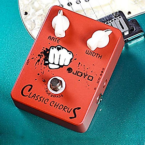 JOYO JF-08 Delay & JF-05 Chorus & JF-10 Compressor Effects for Electric Guitar Most Frequently Combination Budget Pedals in Bundle