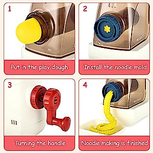 Play Dough Toys, 37PCS Color Dough Kitchen Toys Playset, Fun DIY Dough KitchenTools Pretend Play Set for 3 4 5 6 Years Old Boys Girls Kids Toddlers Christmas Birthday Gift