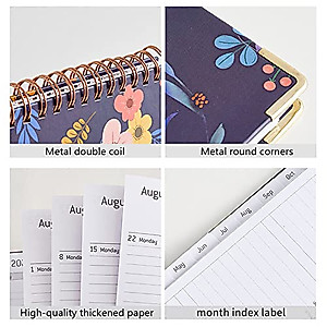 Daily Planner 2023,Daily Weekly Monthly Planner Yearly Agenda,Daily To Do List Notebook- Goal Agenda Foil Notebook Organizer for 2023,Students,College,Work,ADHD,Fitness,Productivity
