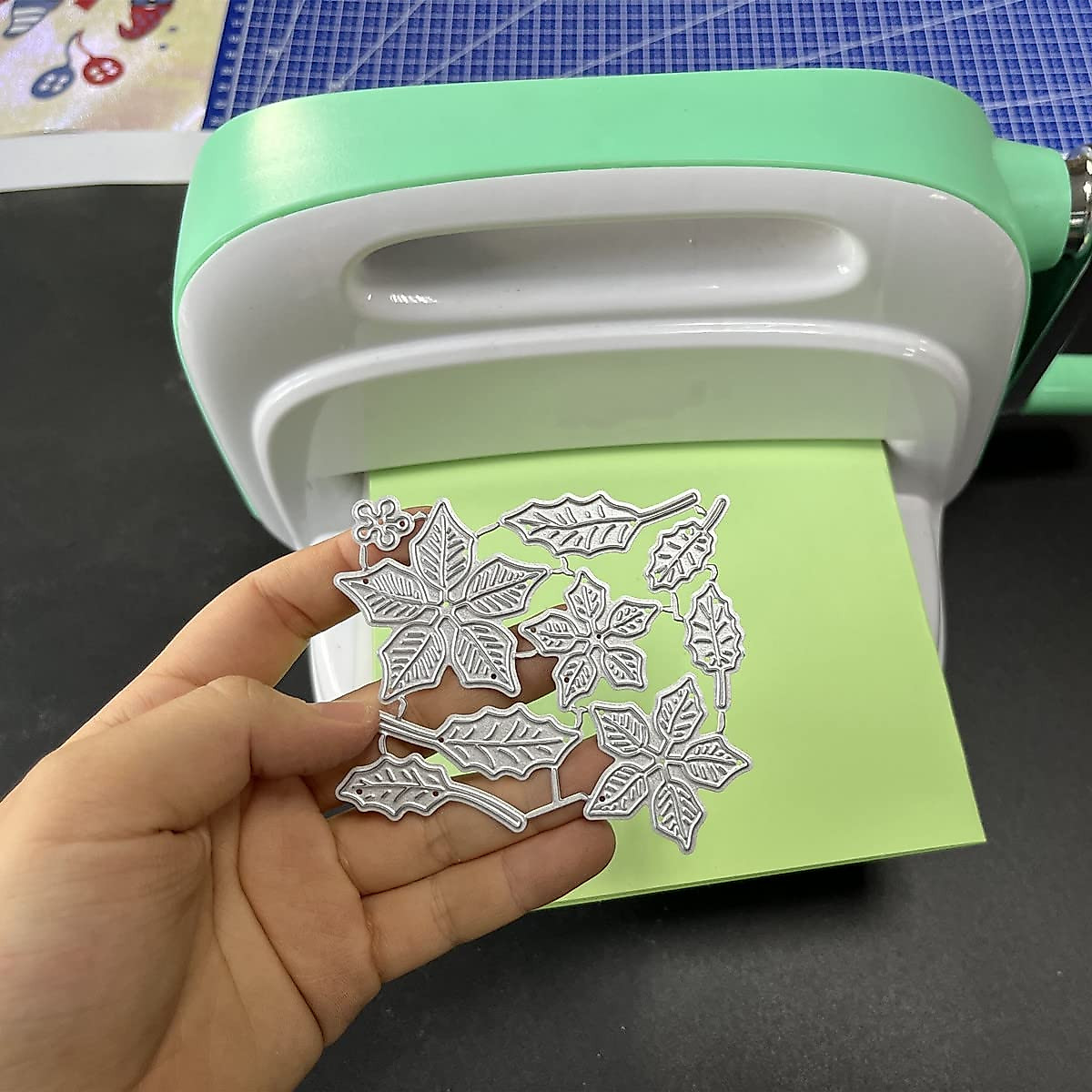 Spring Summer Flower Metal Cutting Die Cuts, Embossing Stencil for DIY Scrapbooks Photo Albums Paper Crafts Decorative (1)