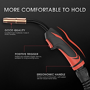 YESWELDER MIG Welding Gun Torch Stinger 15ft (4.5m) 250Amp Replacement for Lincoln Magnum 250L K533-7