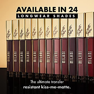 Milani Amore Matte Lip Crème - Covet (0.22 Fl. Oz.) Cruelty-Free Nourishing Lip Gloss with a Full Matte Finish