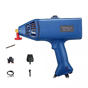Portable ARC Welder, 110V/220V Handheld Welder Gun, 250 Amp IGBT LCD Digital Display, Welding Machine With Welding Gloves, Welding Helmet, Welding Brush, Welding Ground Wire, Welding Rod 2 220V