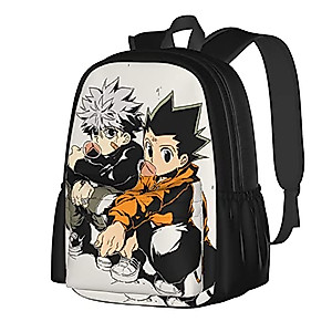 Anime Backpack Canvas School Backpack 3d Print Laptop Bag Large Casual Daypack For Boys Girls 17 Inch，color 6