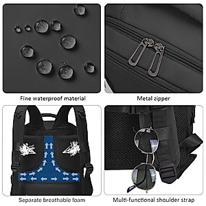 Travel Backpack for Women Men, Airline Approved Carry On Luggage Backpacks for Travel, Waterproof Laptop Backpack School Backpack Casual Daypack Hiking Backpack with USB Charging Port Shoe Compartment