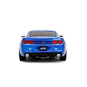Big Time Muscle 1:24 2010 Chevy Camaro Die-Cast Car, Toys for Kids and Adults(Candy Blue)