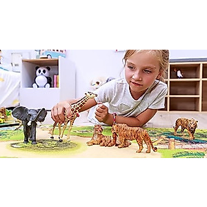 Papo -hand-painted - figurine -Wild animal kingdom - Gorilla -50034 -Collectible - for Children - Suitable for Boys and Girls- from 3 years old