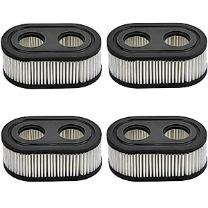 593260 Air Filter，Lawn Mower Air Cleaner Replacement Filters Cartridge for 4247 5432 5432k 09P00 09P702 550E 500EX 550EX 625 575EX Mower Series Engine Accessories (4PCS)