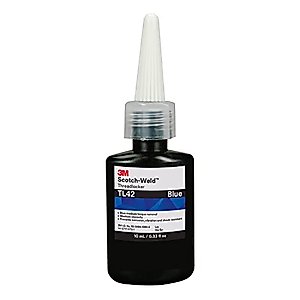 3M TALC Scotch-Weld Threadlocker TL42, Blue, 10 mL Bottle