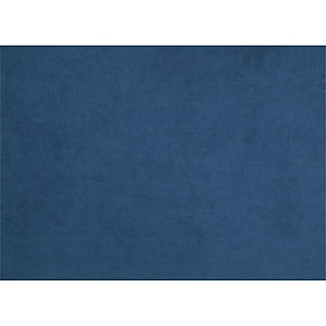 Meridian Furniture 602Navy-Sec6A Plush Collection Contemporary Down Filled Comfort Overstuffed Velvet Upholstered Modular L-Shaped Sectional 6-Seater Navy