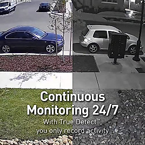 Swann Home Security Camera System with 2TB HDD, 8 Channel 4 Cam, 4K Ultra HD DVR, Indoor/Outdoor Wired Surveillance CCTV, Color Night Vision, Heat/Motion Warning Light, Alexa + Google, SWDVK-855804WL