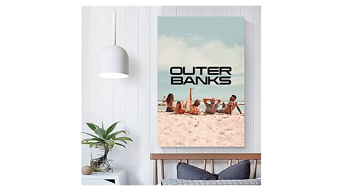 Outer Banks Canvas Poster - Unframed Wall Art Decor | OBX