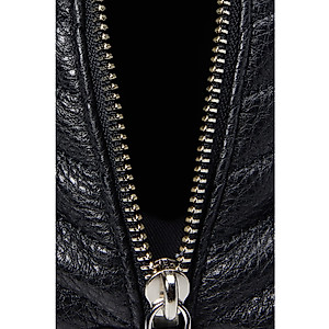 Rebecca Minkoff Small Julian Chevron Quilted Backpack Black One Size