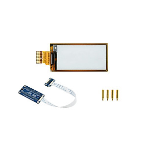 Waveshare 2.13inch Flexible E-Paper E-Ink Display Module for Raspberry Pi Pico 212×104 Pixels Black/White SPI Interface