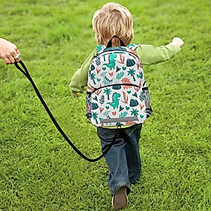 SUABO Cute Dinosaur Backpack for Boys Girls, Preschool Backpack Kindergarten Bag for Kids