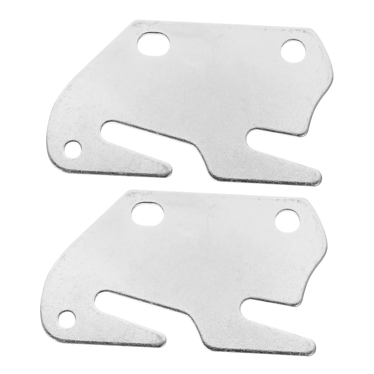 SOLUSTRE 2Pcs Universal Wood Bed Rail Hook Plates Bed Rail Hook Bracket Wood Bed Metal Claw Hook Replacement Wooden Bed Frame Bracket Headboard for Wooden Bed Frame