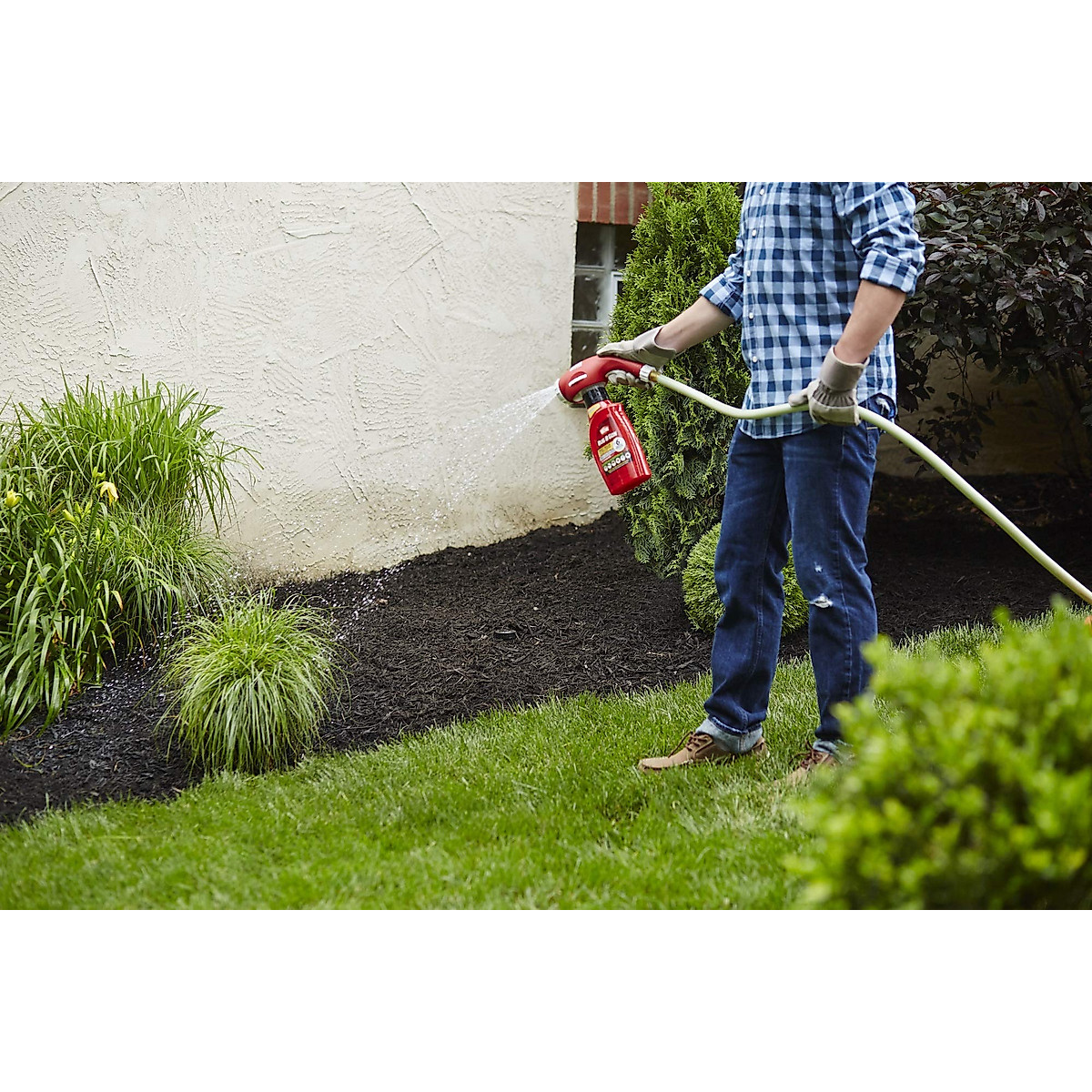 Ortho Bug B Gon Insect Killer for Lawn and Gardens Concentrate 1, 32 fl. oz. - Kills Spiders, Ants, Fleas, Ticks, Mosquitoes and Japanese Beetles - Makes Up to 42 gal.