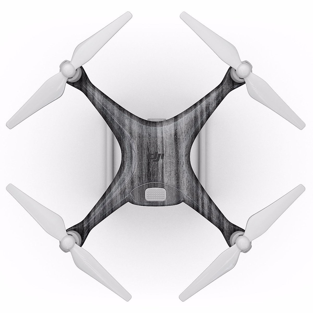 Design Skinz Design Skinz Dark Ebony Woodgrain Full-Body Wrap Decal Skin-Kit Compatible with The Drone DJI Inspire 2