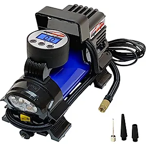 EPAuto 12V DC Portable Air Compressor Pump, Digital Tire Inflator