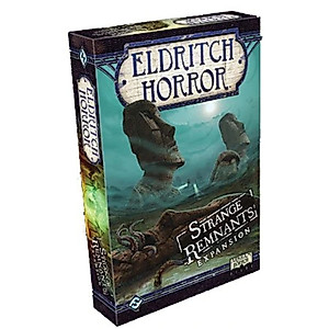 Eldritch Horror Strange Remnants Board Game EXPANSION | Mystery Game | Cooperative Board Game for Adults and Family | Ages 14+ | 1-8 Players | Avg. Playtime 2-4 Hours | Made by Fantasy Flight Games