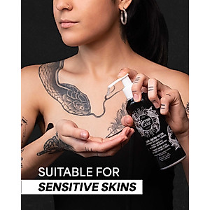 Tattoo Care Tattoo Aftercare Kit - Cream and Soap for Healing, Protecting and Brightening New and Old Tattoos - Cruelty-Free (KIT 6.7 fl OZ each)