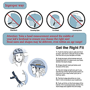 Kids Bike Helmet, Blue Shark Kids Toddler Bike Helmet 2-4 Boy Girl Adjustable Safety Child Helmet for Cycling Skating Scooter Multi-Sport