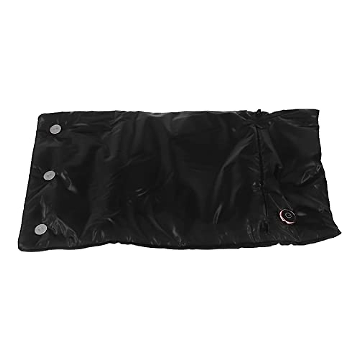 CHICIRIS Graphene, Down Cloth Portable Electric USB Cold Proof Explosion Proof High Efficiency for Travel for Office (Black)