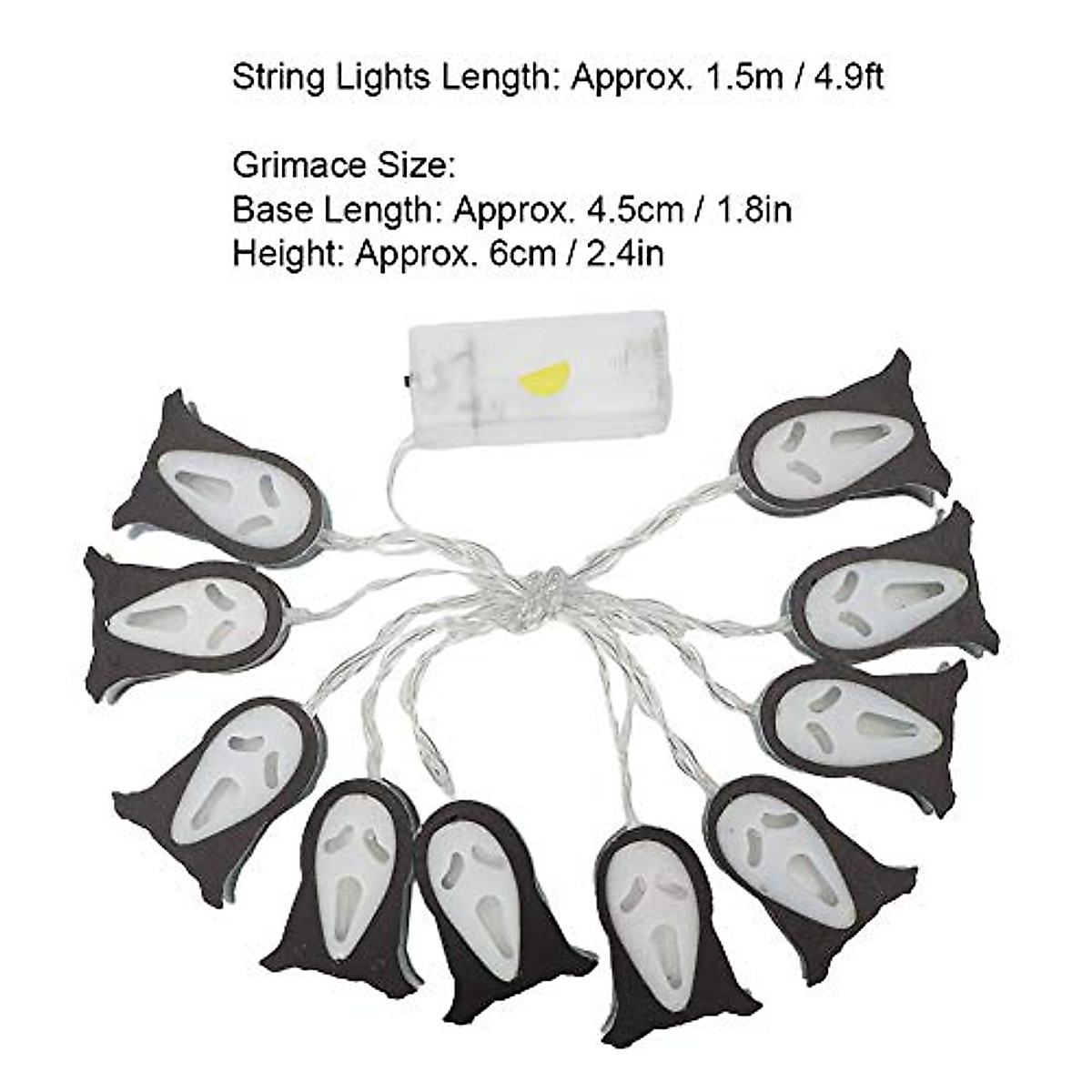 Jopwkuin String Lights, Easy to Install Home Decor for Garden for Garden Decoration