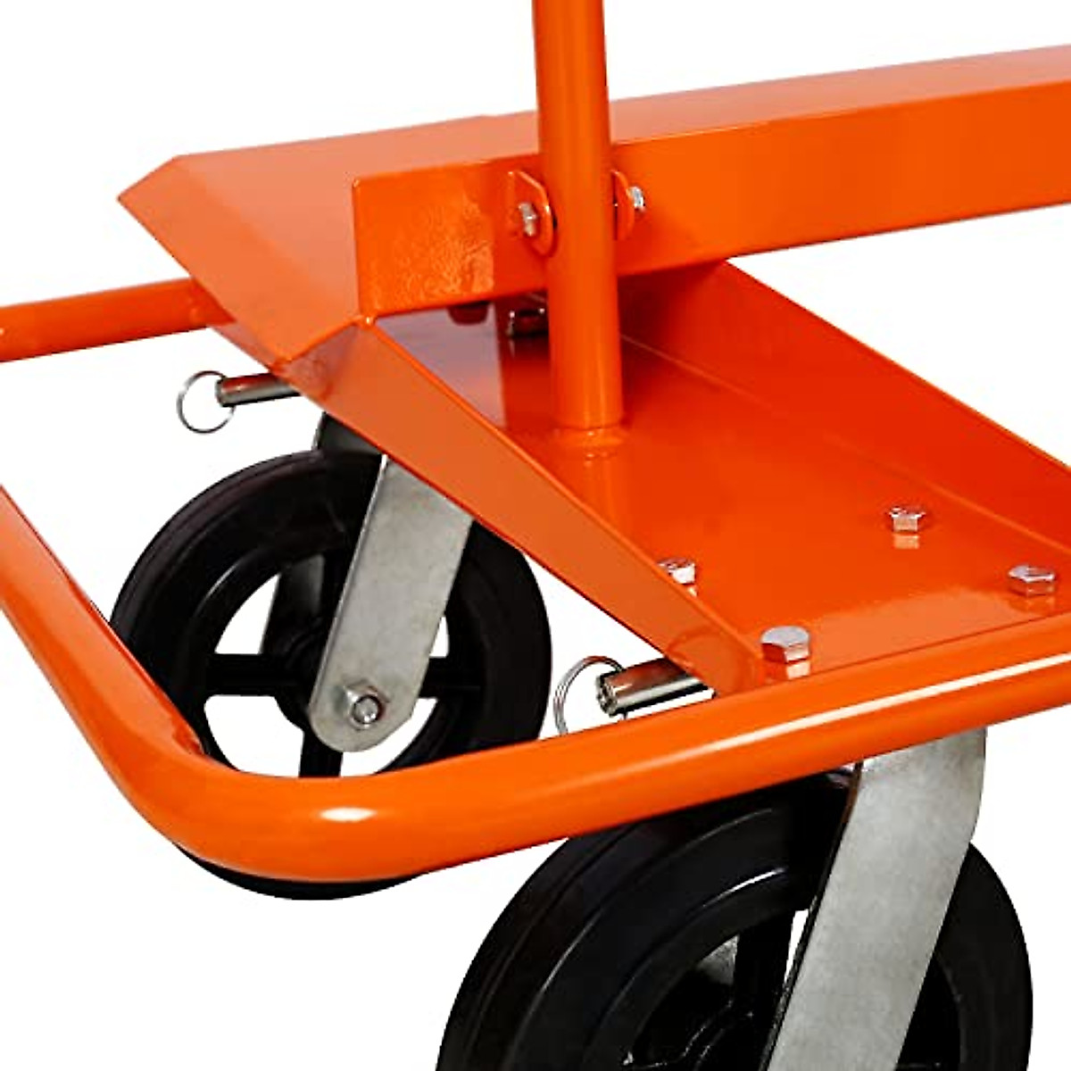 Heavy Duty Panel Dolly Cart with 4 Swivel Wheels, Dolly 2400lbs Load Capacity Handling Sheetrock, Wall Panel, Rolling Dolly for Garage, Home, Warehouse