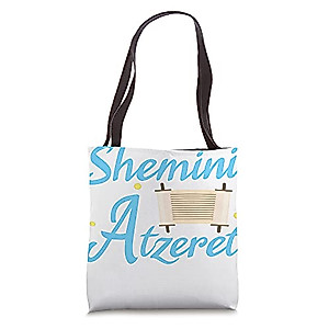 Jewish Shemini Atzeret Tote Bag