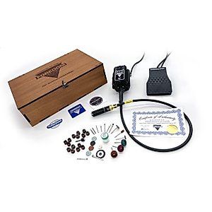 Foredom Black SR Motor Flexshaft K.100 Kit 100th Anniversary Limited Edition Kit C.FCT speed control & H.30 handpiece