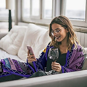 Henazin 25th Birthday Gifts For Women, 25th Birthday Decorations For Women, 25th Birthday, Gifts For 25 Year Old, 25 Birthday Gift Ideas, 25 Yr Birthday Gifts, Happy 25th Birthday Girl Blanket 50"X60"