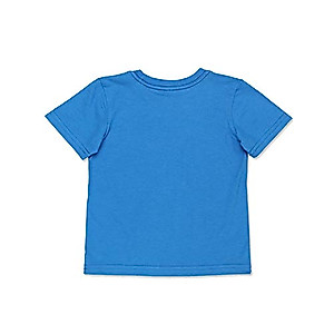 Sesame Street Boys’ Short Sleeve T-Shirt for Infant and Toddler – Blue or Red