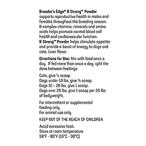 Revival Animal Health Breeder's Edge B Strong Powder, B-Complex Vitamins- 1 kg