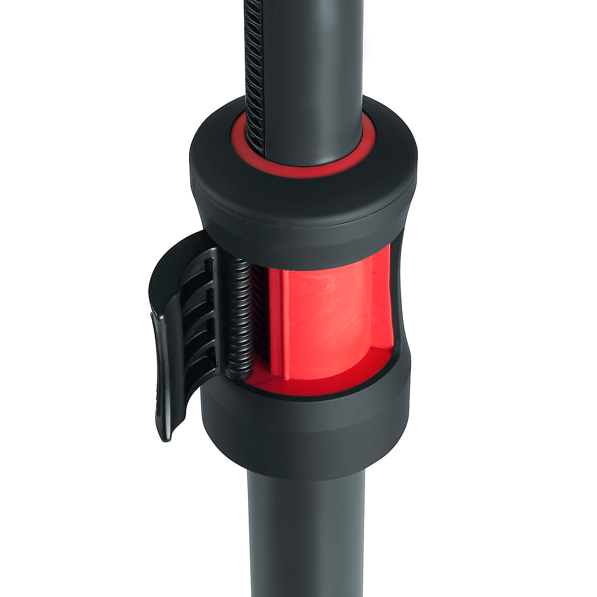 Gator Frameworks ID series Speaker Subwoofer Stand with Lift Assist. Fits Standard Sub Pole Mount with Adapter for M20 Threaded Mounts; 37"/57" Min/Max Height (GFW-ID-SPKR-SP),Black