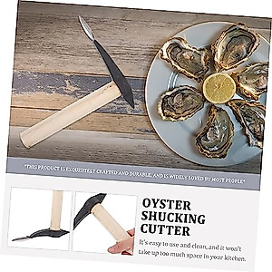 CIYODO 1pc Oyster Oyster Knife Multitools Shellfish Opener Shellfish Shucker Seafood Sheller Multifunctional Seafood Tool Seafood Opener To Open Bottle Opener Kitchen Supplies Crab Steel