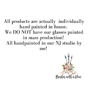 Sunflower Stemless Wine Glass - Summer Spring Time Table Decor - Yellow Sunflower Wine Glass - Hand Painted in the USA - ONE - 15 ounce wine glass