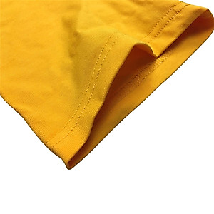 BLACKMYTH Women's Graphic Funny T Shirt Cute Tops Teen Girl Tees Yellow Small