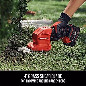CRAFTSMAN V20 Cordless Handheld Grass Trimmer and Mini Hedge Trimmer Kit (CMCSS800C1)